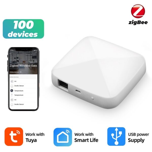 Trung tâm điều khiển nhà thông minh Hub Zigbee - Smarthome Smartliving